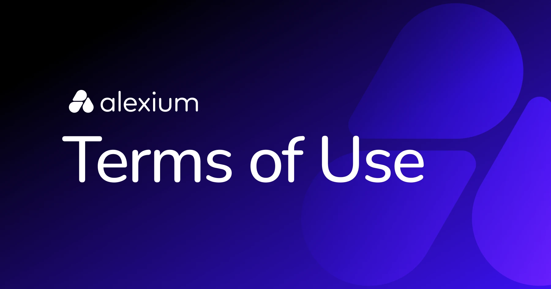 Terms of Use - Alexium